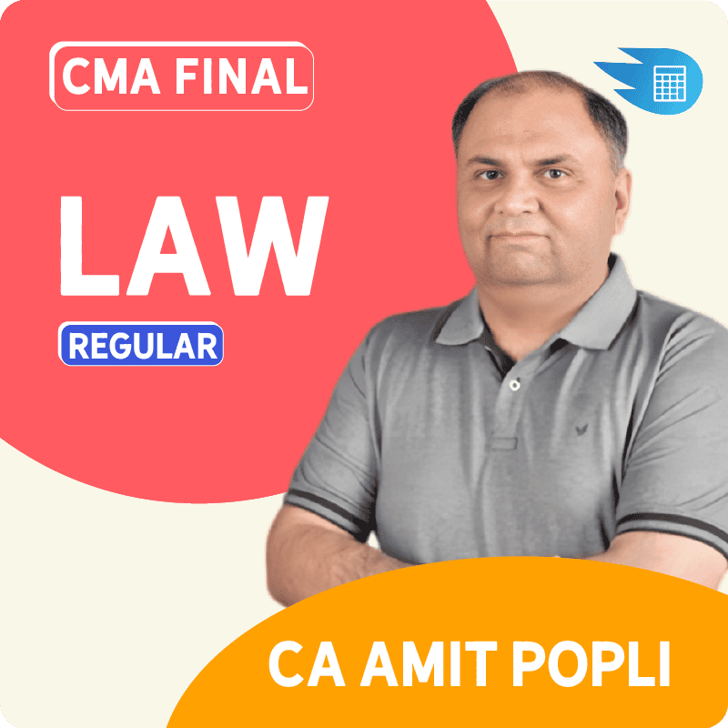 CMA Final Corporate & Economic Laws by CA Amit Popli - SuperCMA