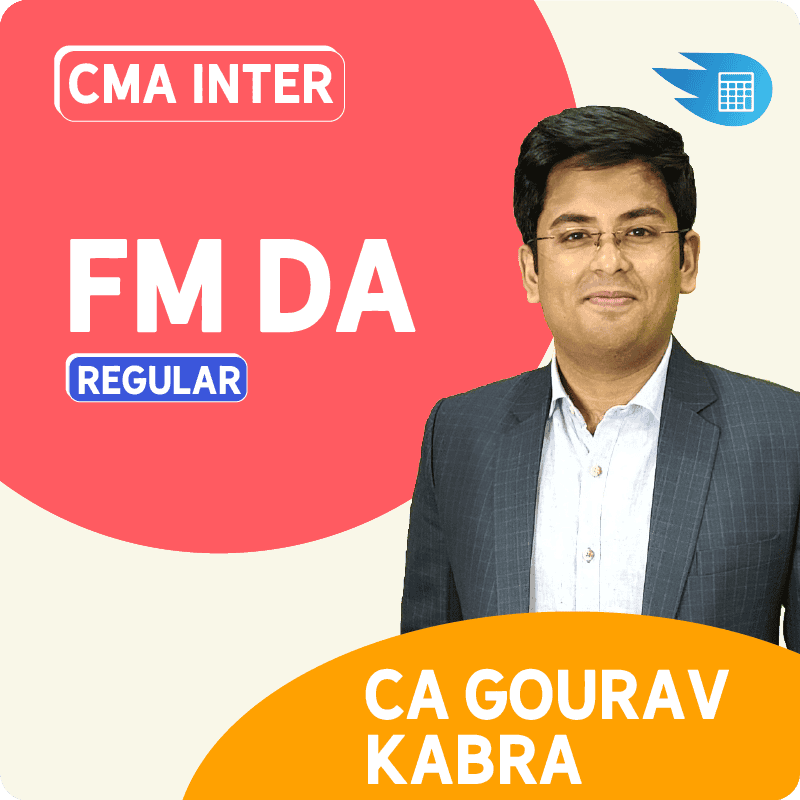CMA Inter FM DA by CA Gourav Kabra - SuperCMA