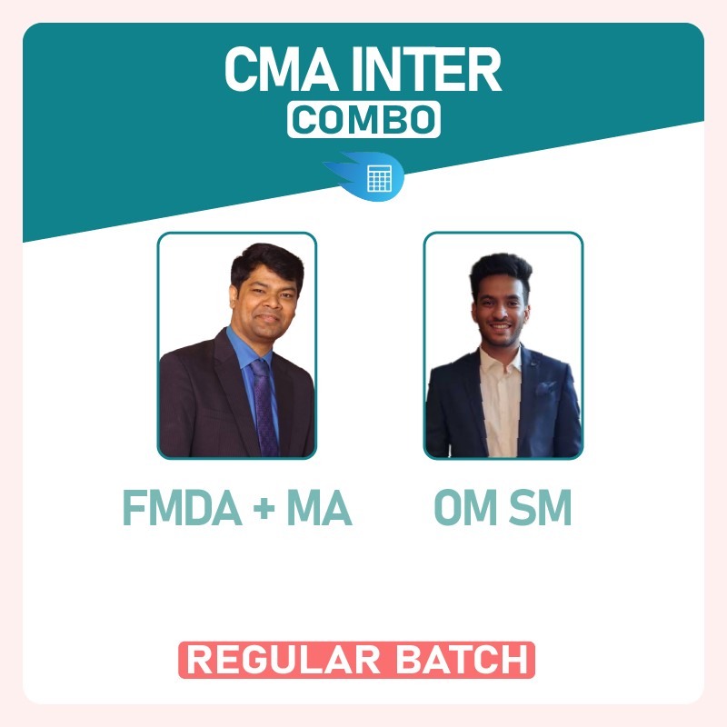 CMA Inter FM DA + MA + OM SM Combo by CA Ranjan Periwal & CA Mayank ...